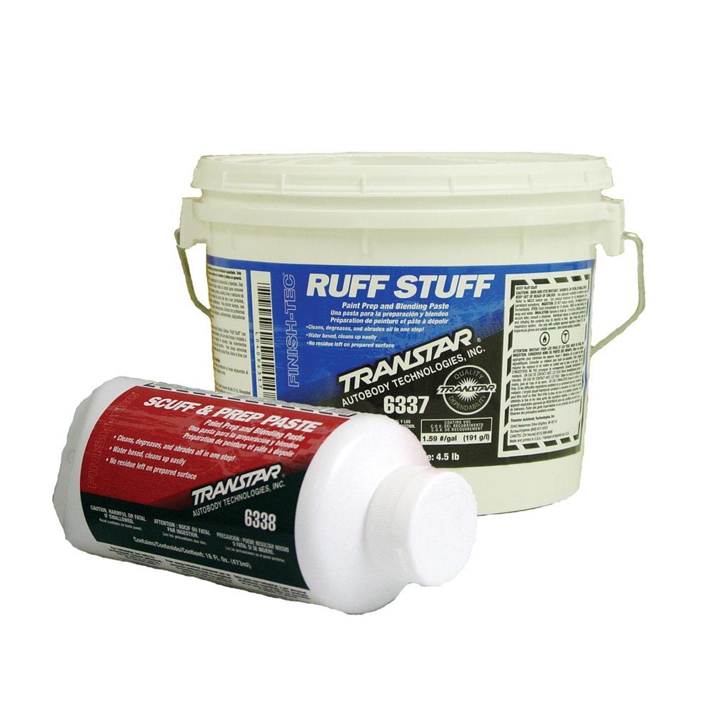 Scuff & Prep Paste and Ruff Stuff | Transtar Autobody Technologies